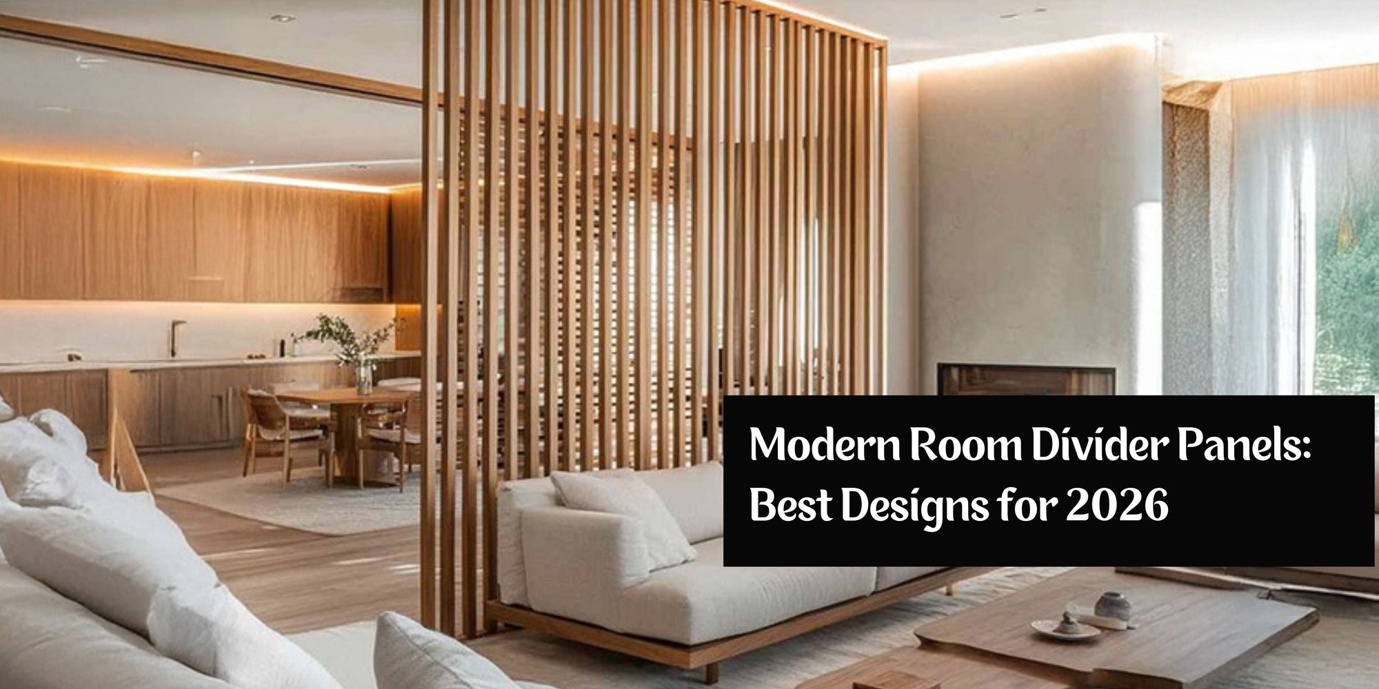 Modern Room Divider Panels: Best Designs for 2026 – PRIMO PANELS